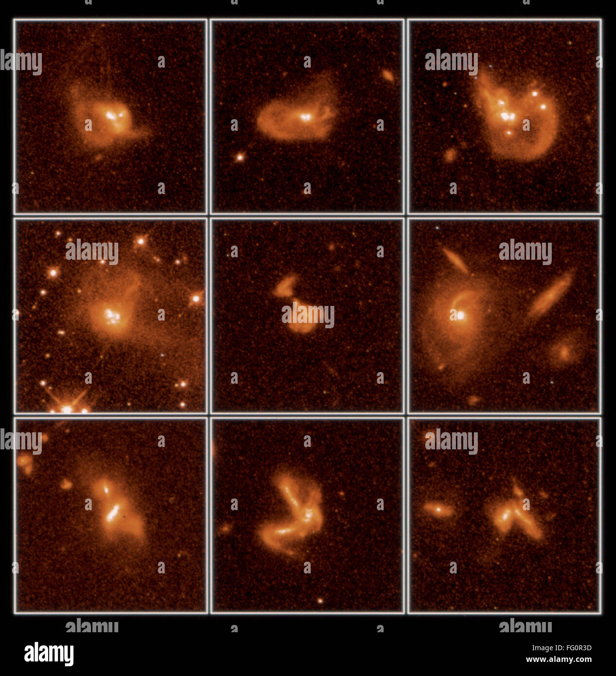 ULTRALUMINOUS GALAXIES. /nVarious images of ultraluminous infrared ...