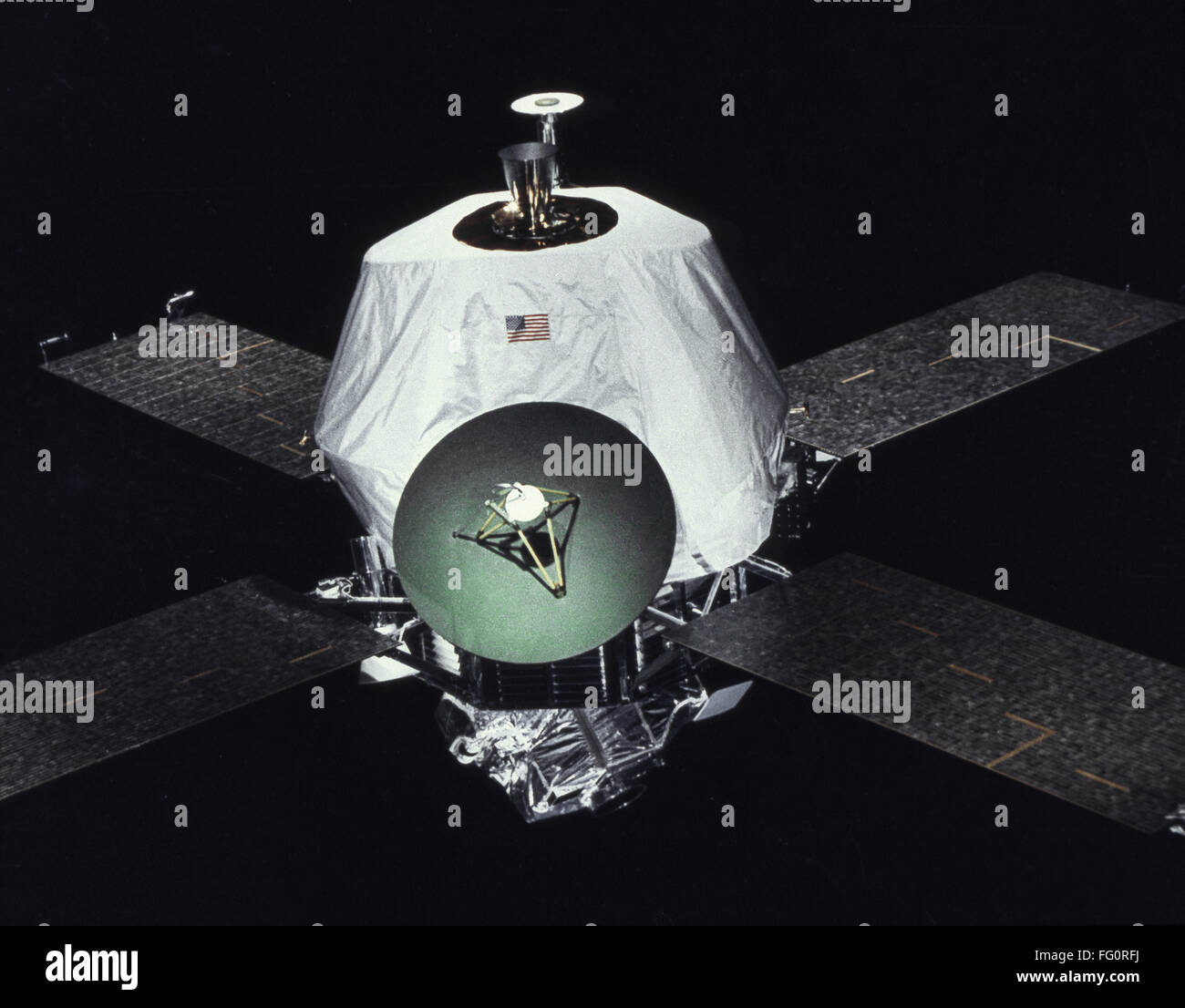SPACE: MARINER 9, 1971. /nThe Mariner 9 spacecraft. Photographed in ...