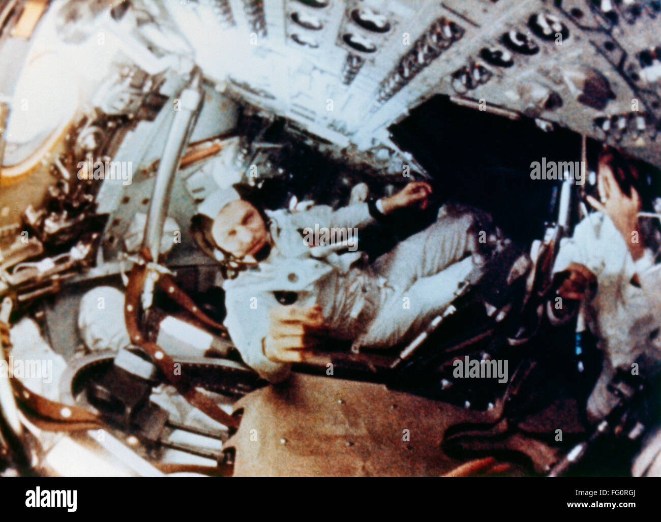 FRANK BORMAN (1921-). /nAmerican astronaut. Photographed during the ...
