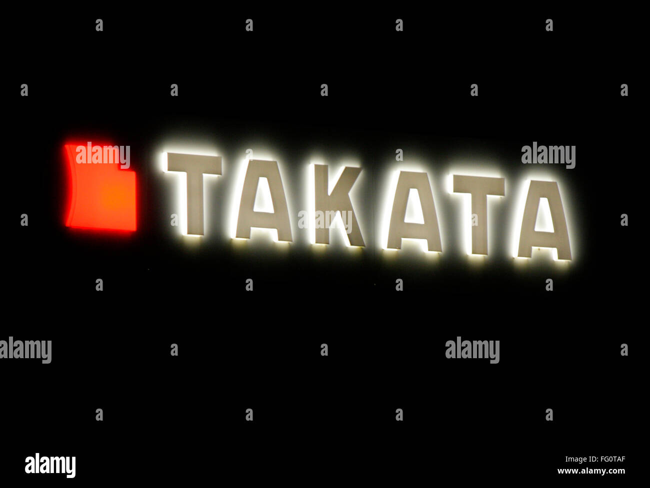 Takata logo hi-res stock photography and images - Alamy