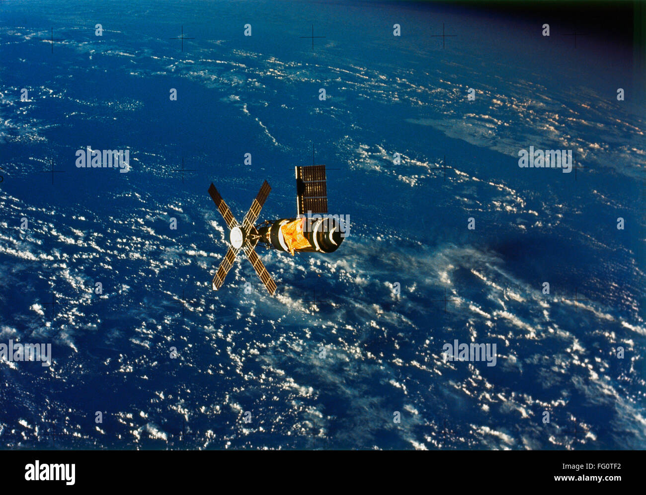 SPACE: SKYLAB 2, 1973. /nView of the Skylab 2 space station in orbit ...