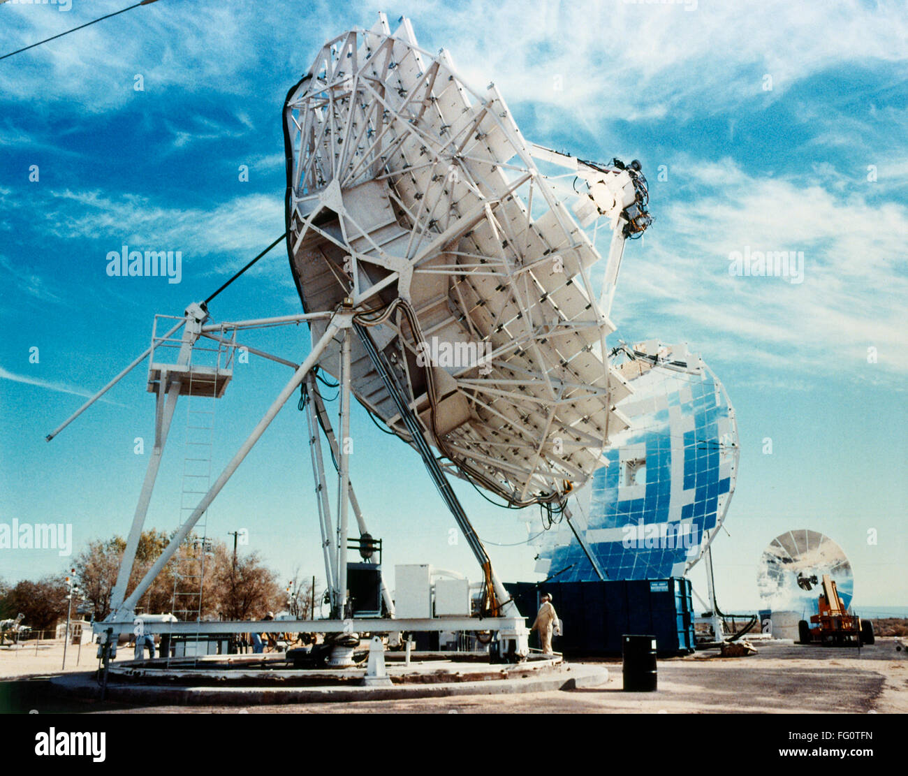 SOLAR POWER, 1982. /nA solar energy conversion system developed by the ...