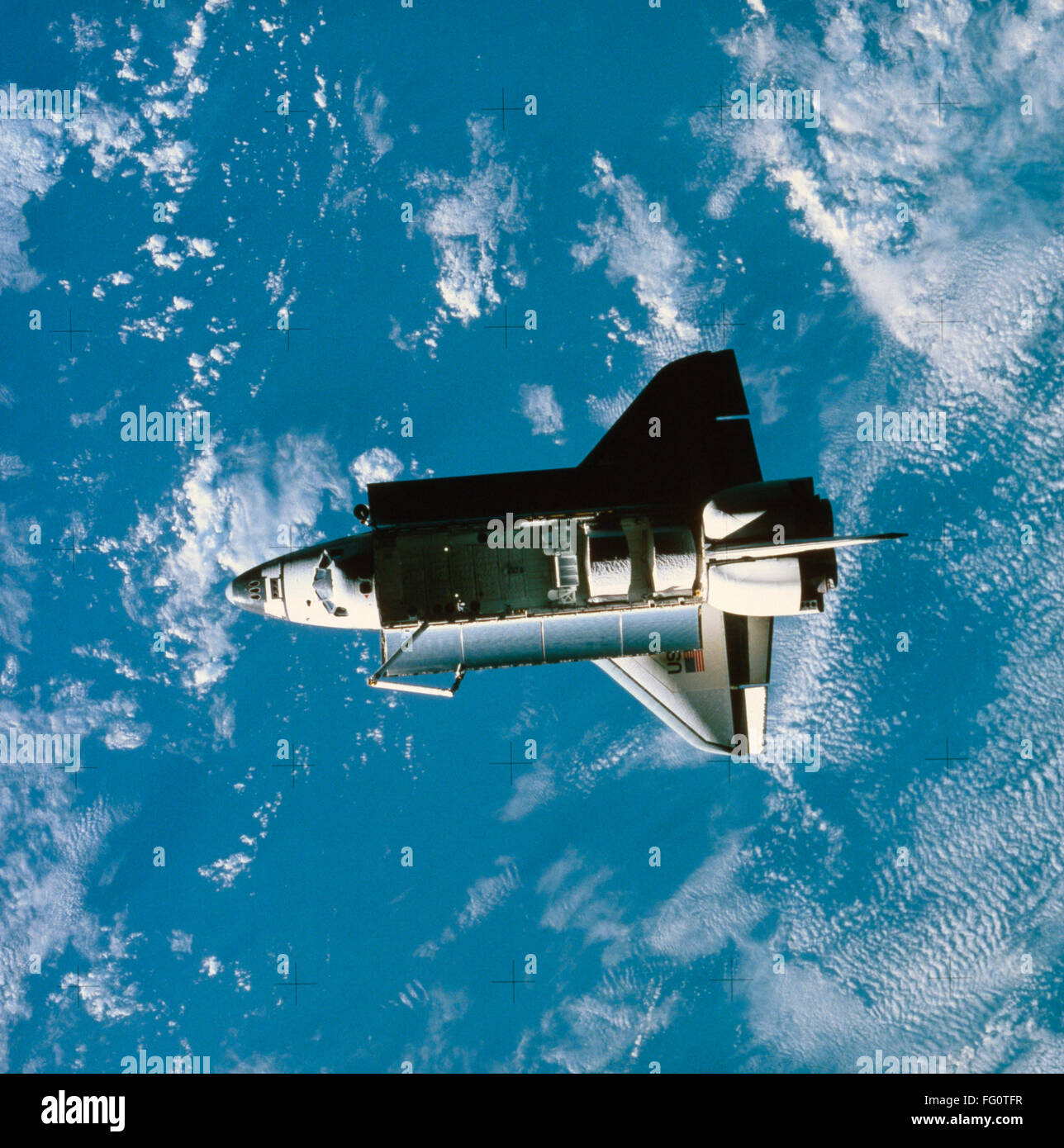Space Shuttle In Orbit