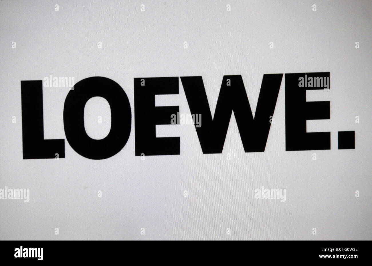 Markenname: "Loewe", Berlin Stock Photo - Alamy