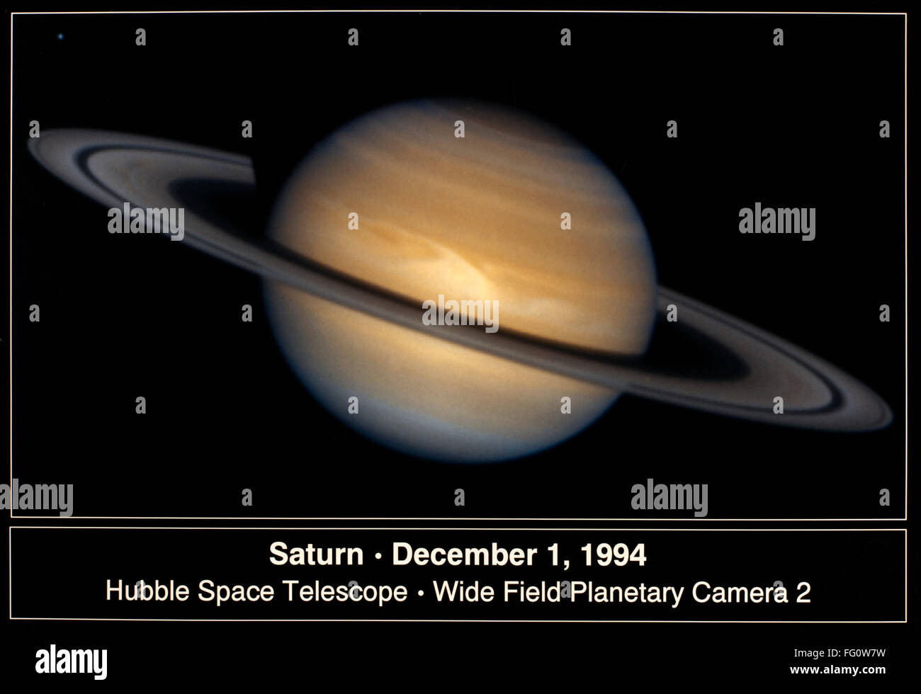 SATURN, 1994. /nA composite of photographs of Saturn taken by NASA's ...