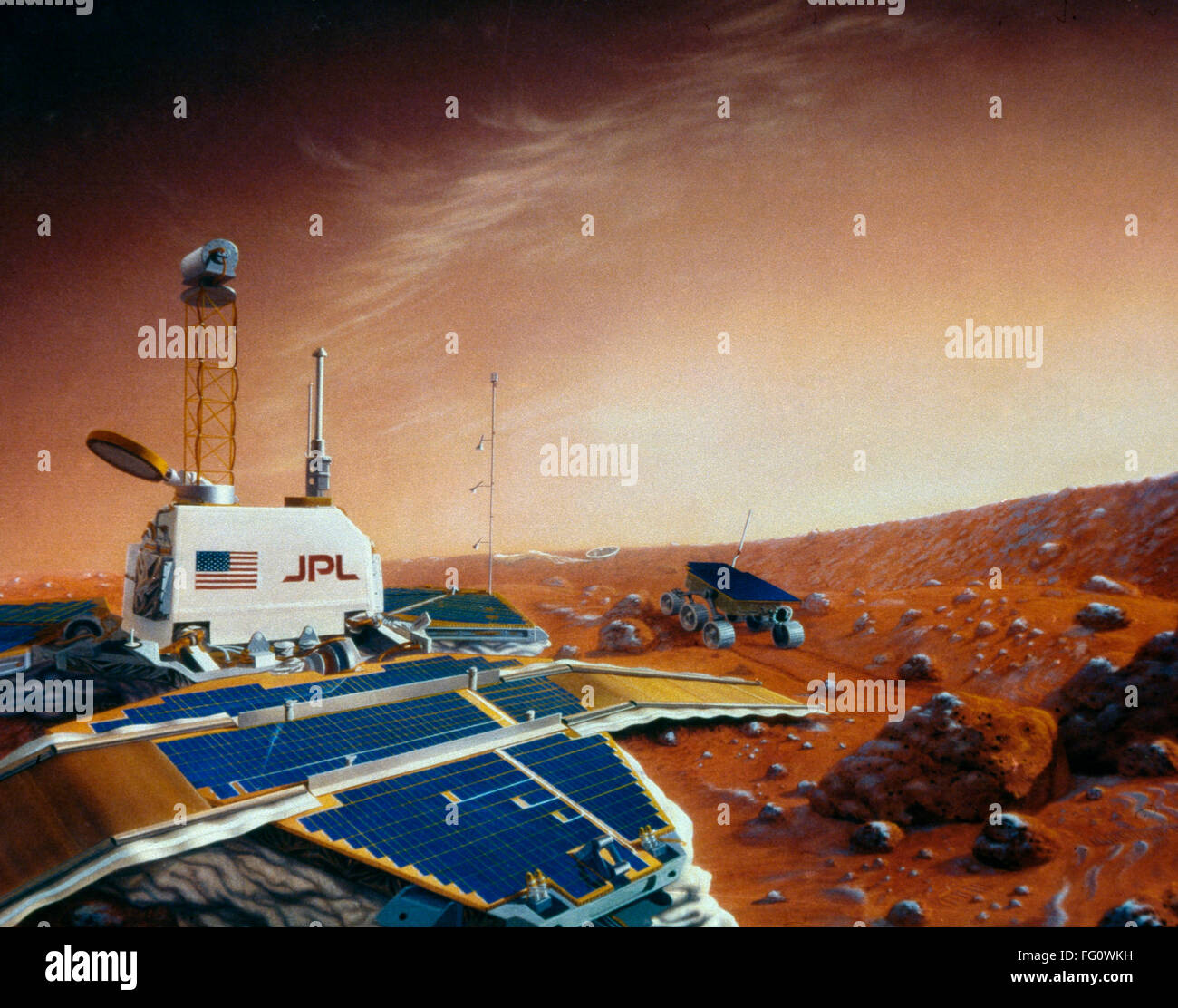 SPACE: PATHFINDER, 1997. /nThe Carl Sagan Memorial Station (also known ...