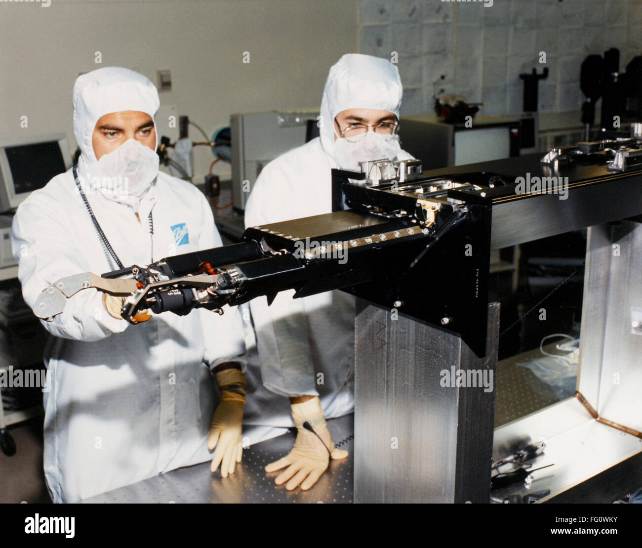 HUBBLE TELESCOPE: COSTAR. /nTechnicians from Ball Aerospace and ...