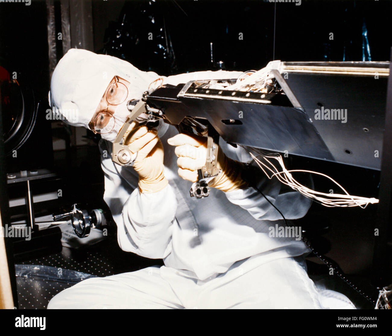 HUBBLE TELESCOPE: COSTAR. /nA technician from Ball Aerospace and ...