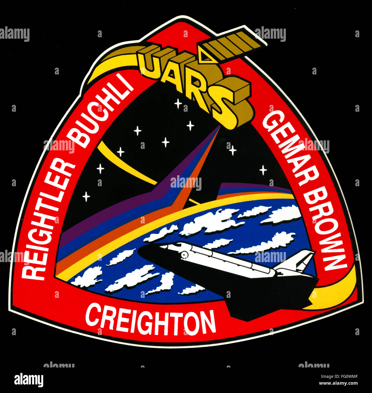 SPACE SHUTTLE DISCOVERY. /nMission insignia for mission STS-48 of the ...