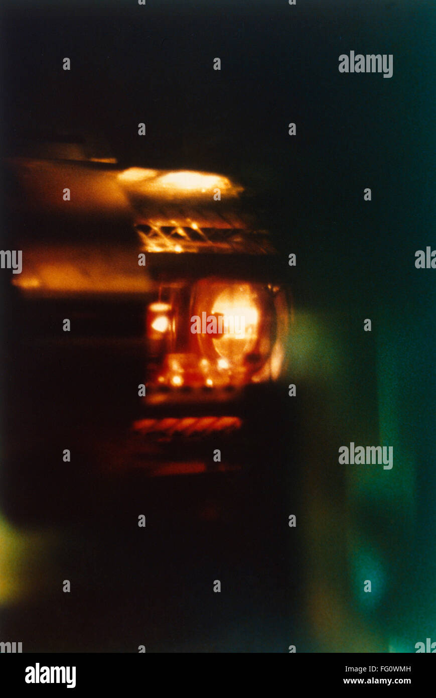 SPACELAB 3: CRYSTAL, 1985. /nCloseup photograph of a mercuric iodide ...