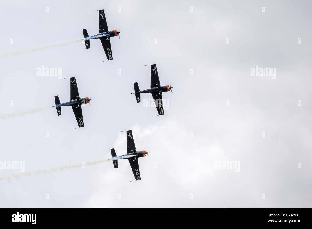 The Blades display team Stock Photo - Alamy
