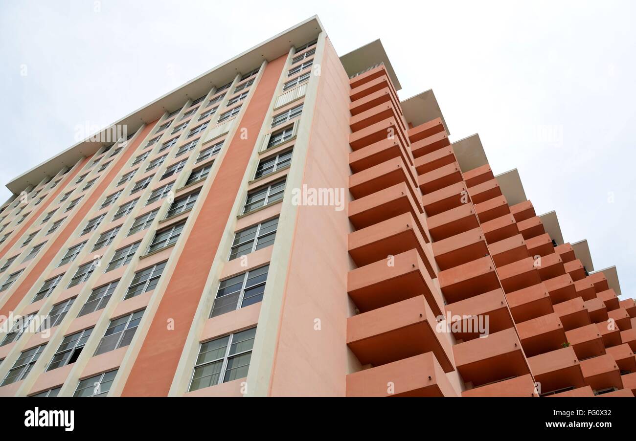 Newly built apartment buildings in Miami, Florida Stock Photo - Alamy