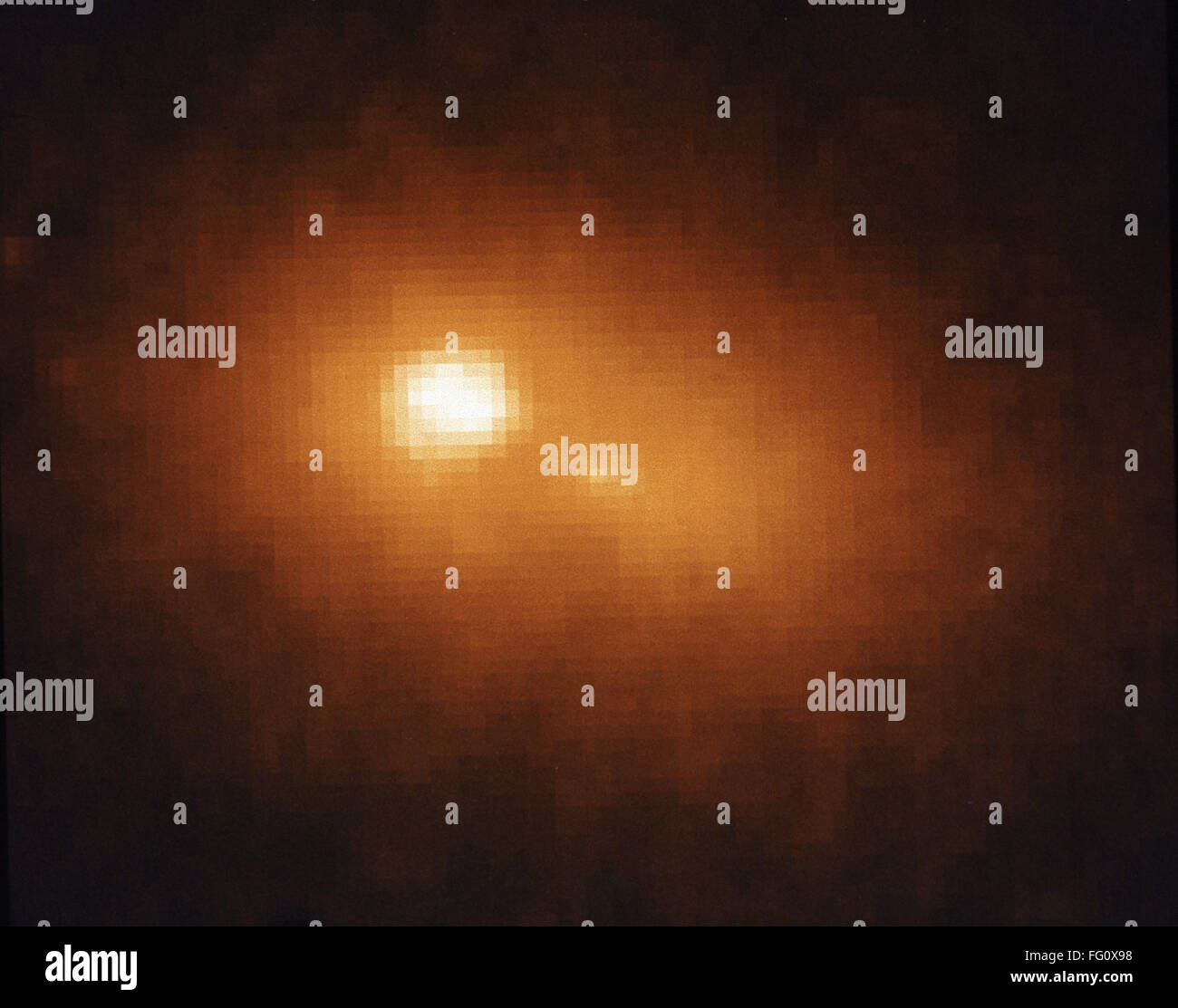 SPACE: ANDROMEDA GALAXY. /nView of the double nucleus of the Andromeda ...