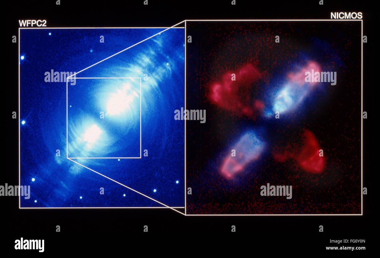 SPACE: EGG NEBULA. /nThe Egg Nebula (CRL 2688) in the constellation ...