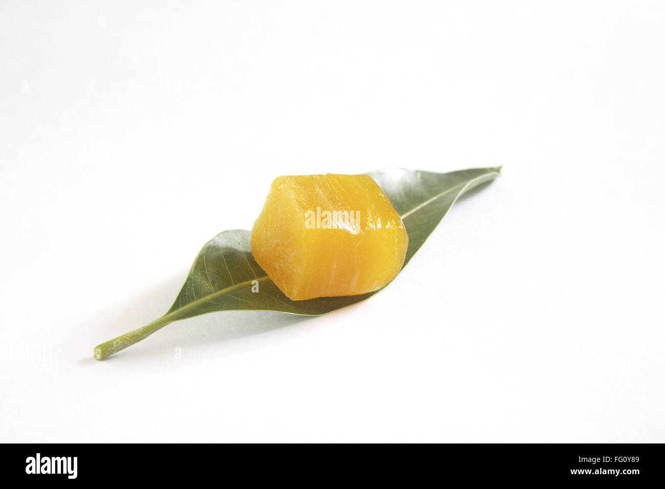 Indian cuisine ambapali or amavat dried juice of mangoes in form of ...