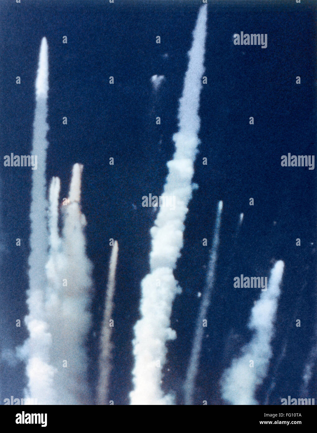 CHALLENGER DISASTER, 1986. /nThe Space Shuttle Challenger accident at ...
