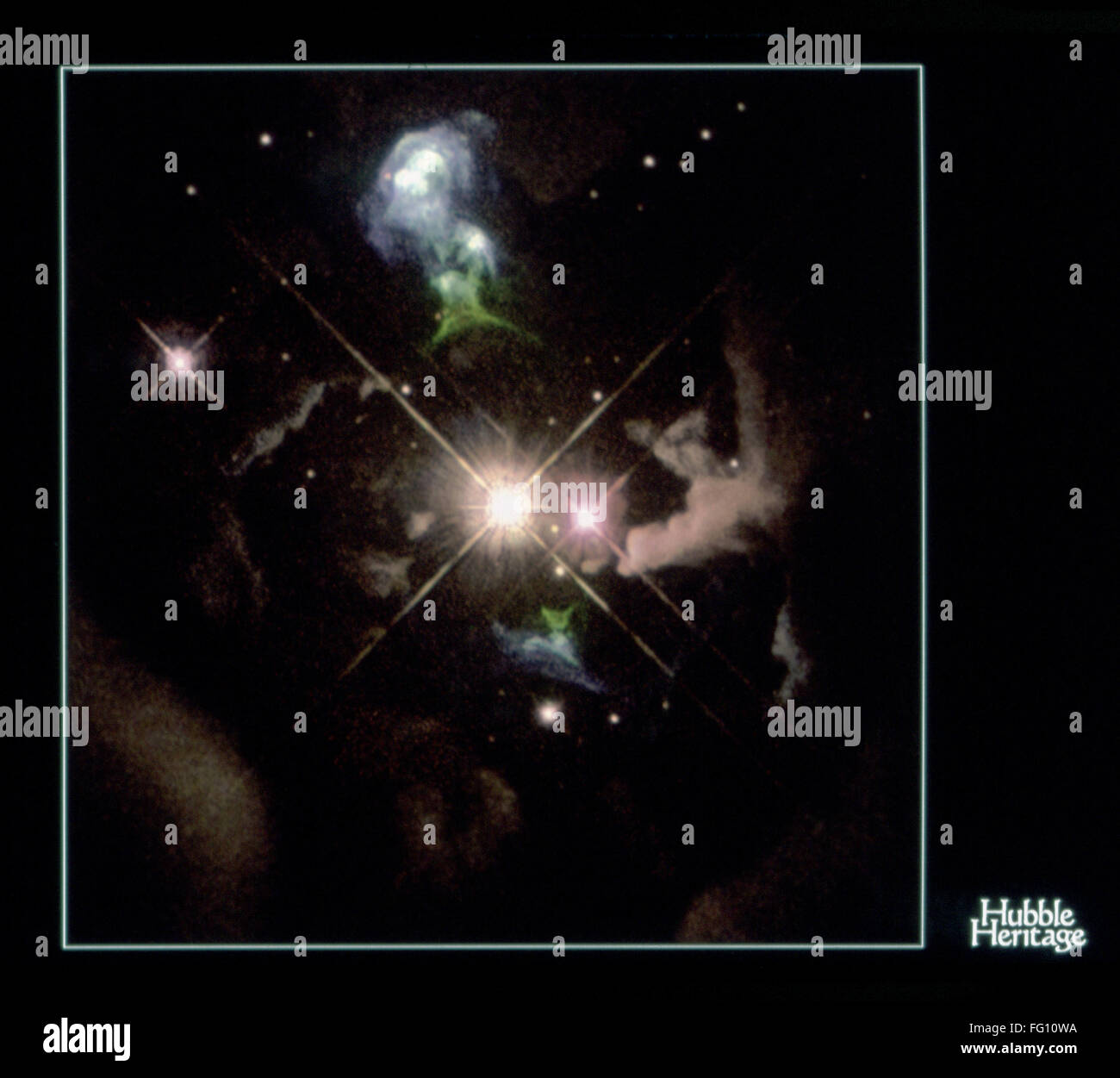 SPACE: NEBULA, c1999. /nA view of the nebula Herbig-Haro 32 (HH 32) in ...