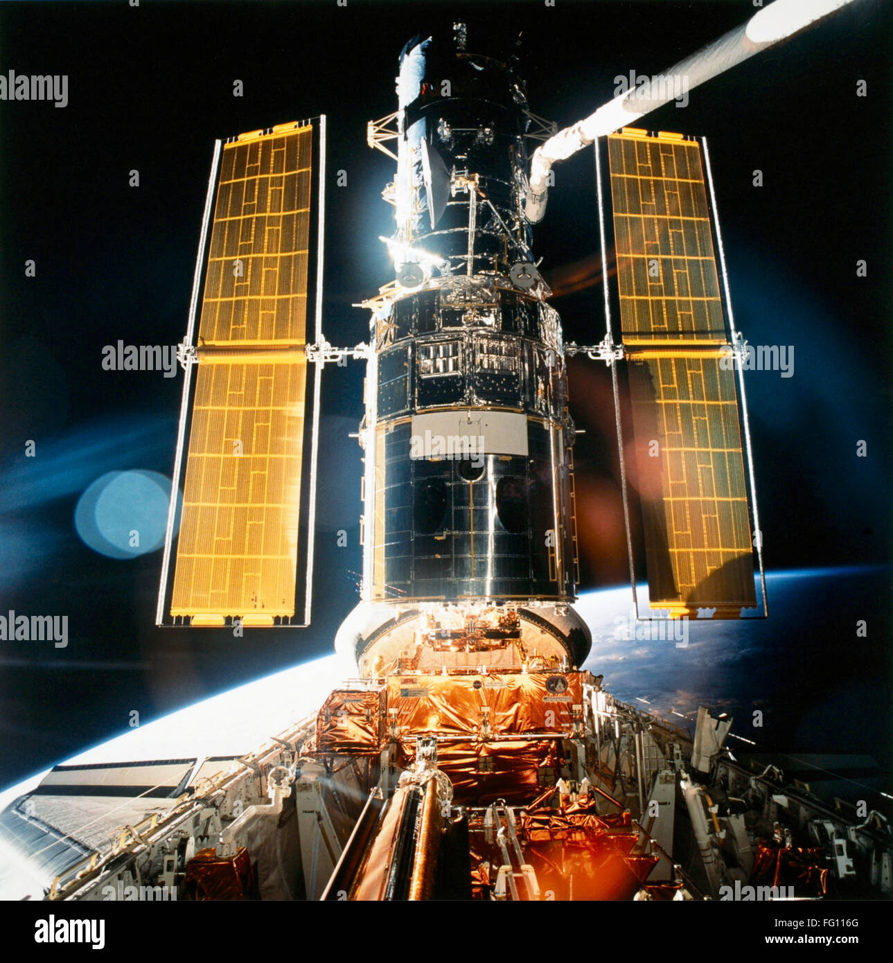 SPACE: HUBBLE, 1993. /nThe post-service deployment of the Hubble Space ...