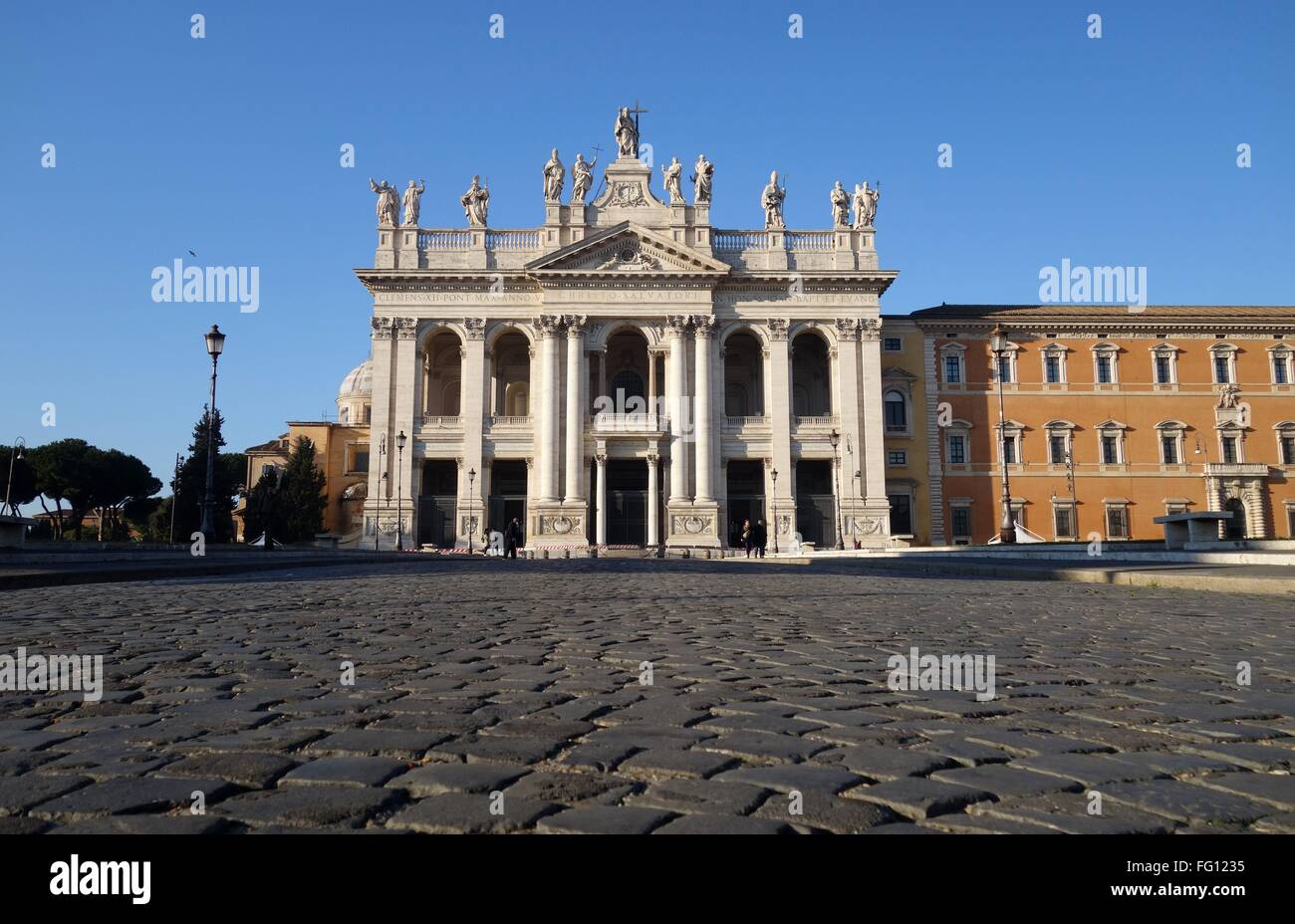 Rome - Lateran (Basilica of St. John Lateran Stock Photo - Alamy