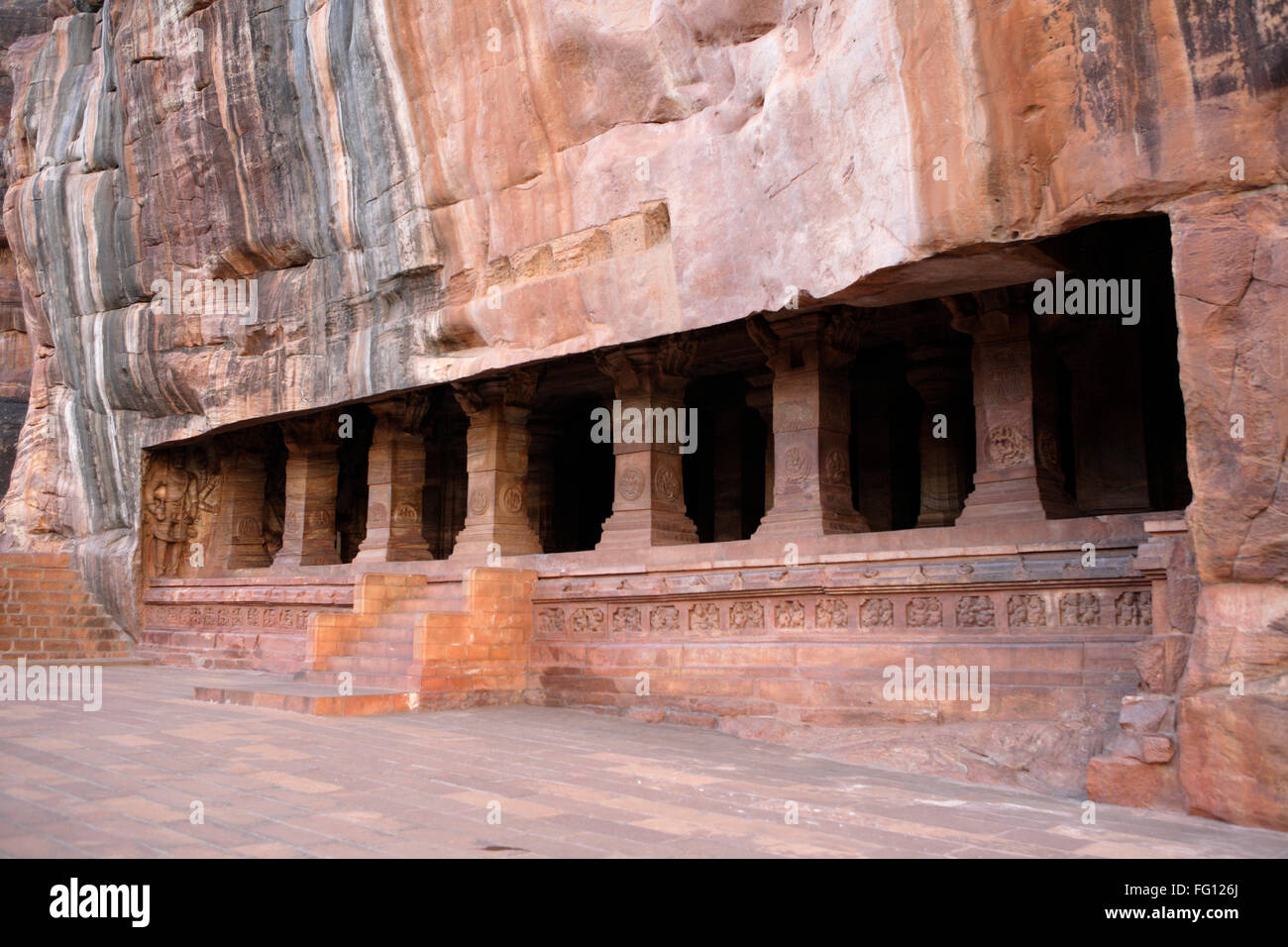 Badami , Chalukya , Cave 3 , dedicated To Vishnu , Rock Cut Cave Temple ...
