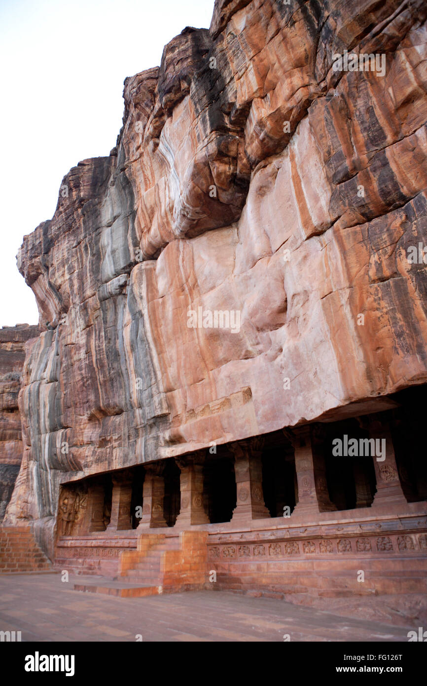 Badami , Chalukya , Cave 3 dedicated To Vishnu , Rock Cut Cave Temple ...