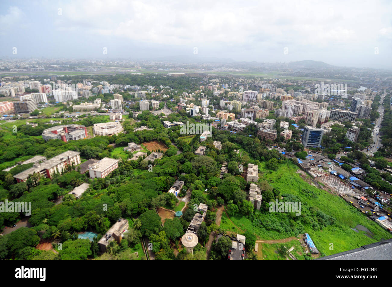 aerial view of kalina university ; Bombay Mumbai ; Maharashtra ; India ...