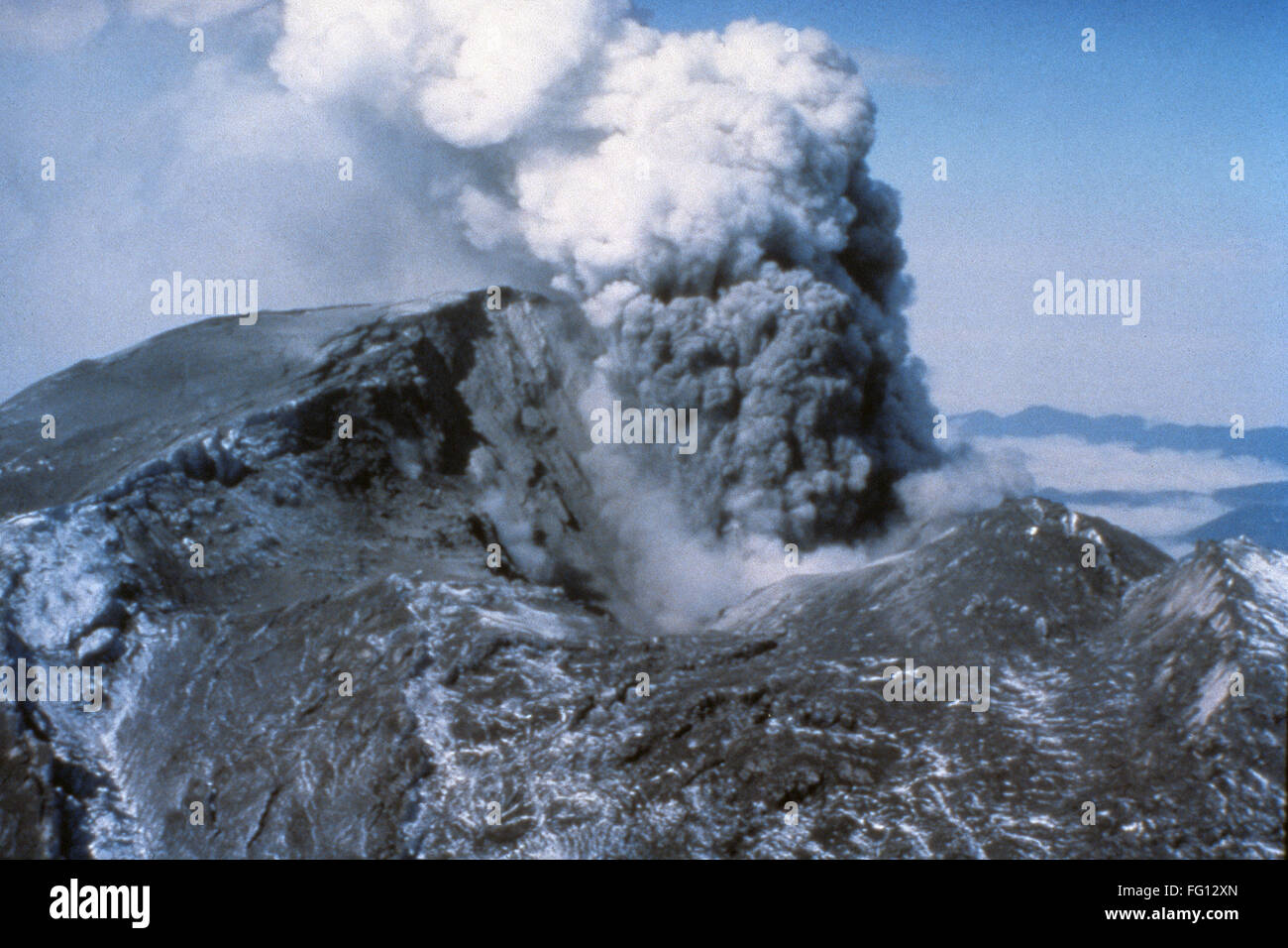 MOUNT ST. HELENS, 1980. /nSteam eruption on Mount St. Helens in ...