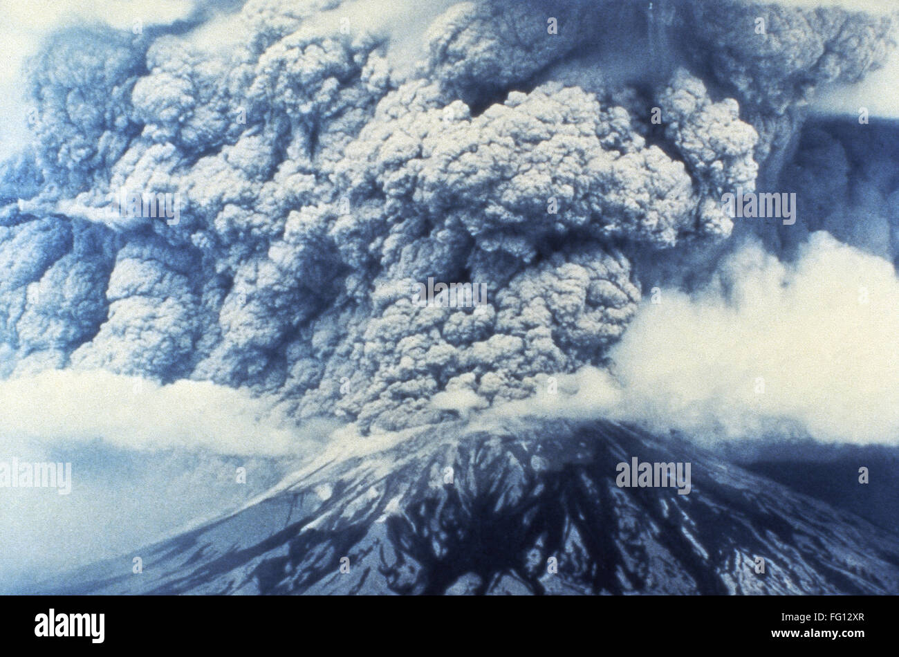 MOUNT ST. HELENS, 1980. /nThe eruption of Mount St. Helens in ...