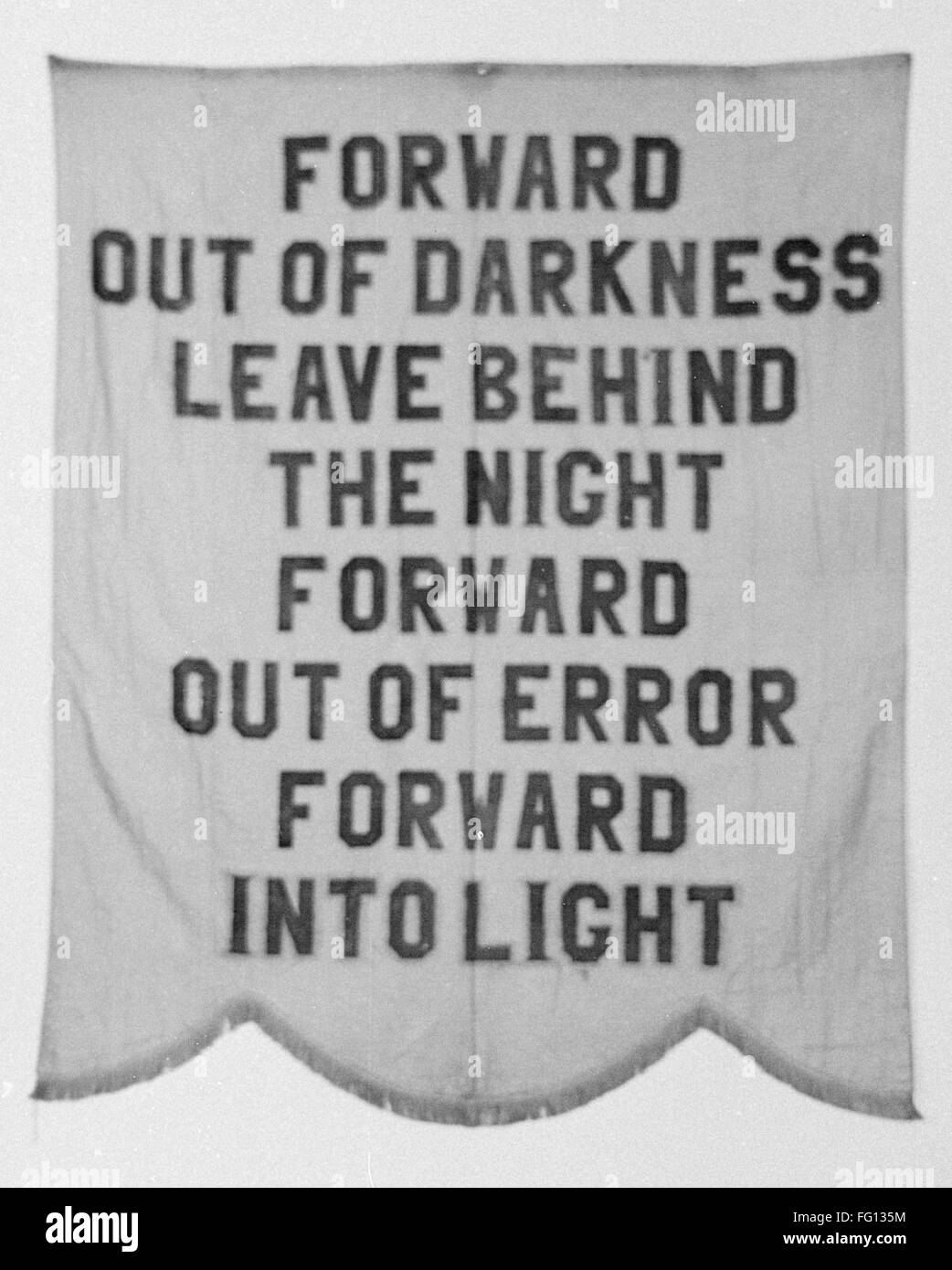 NATIONAL WOMAN'S PARTY. /n'Forward Out of Darkness / Leave Behind the ...