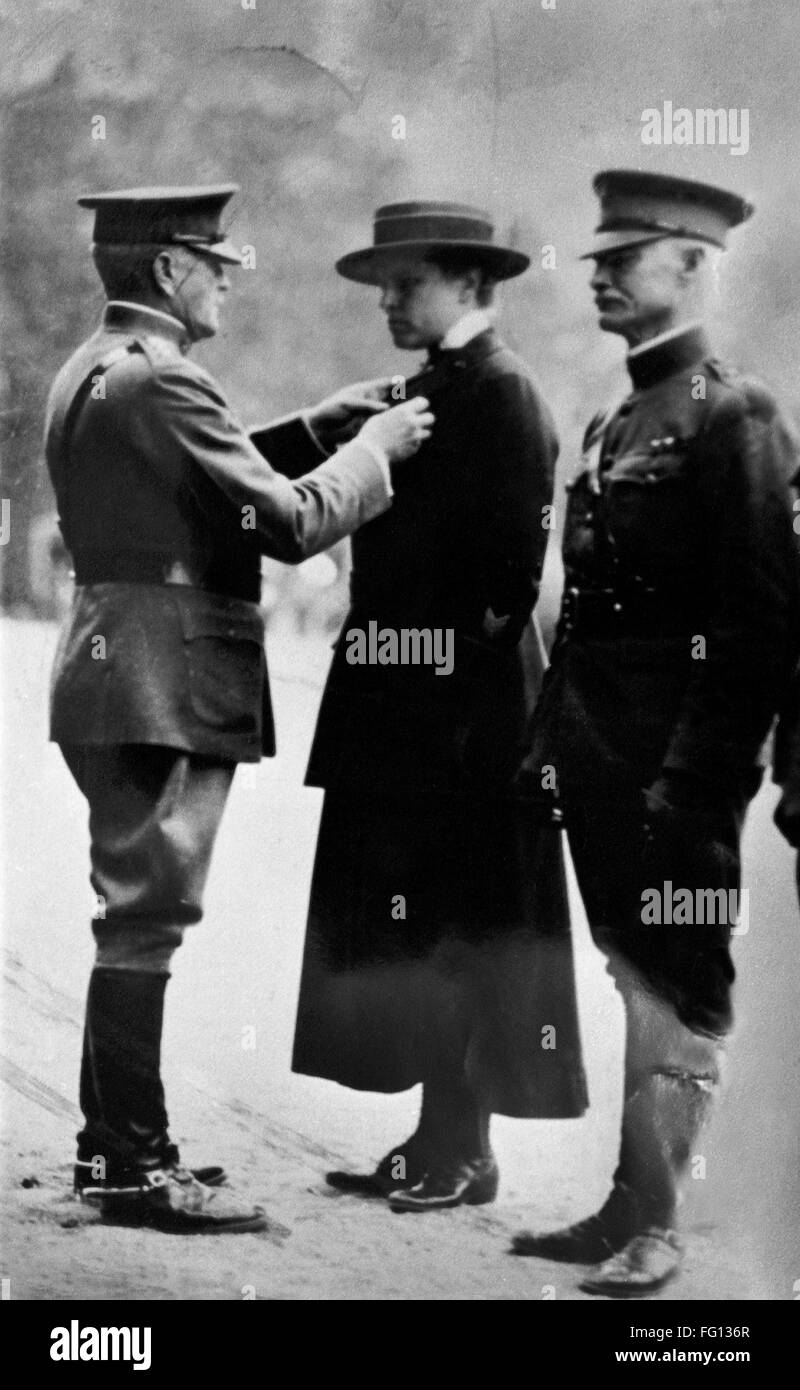 JULIA CATHERINE STIMSON /n(1881-1948). Chief of the Army Nurse Corps ...