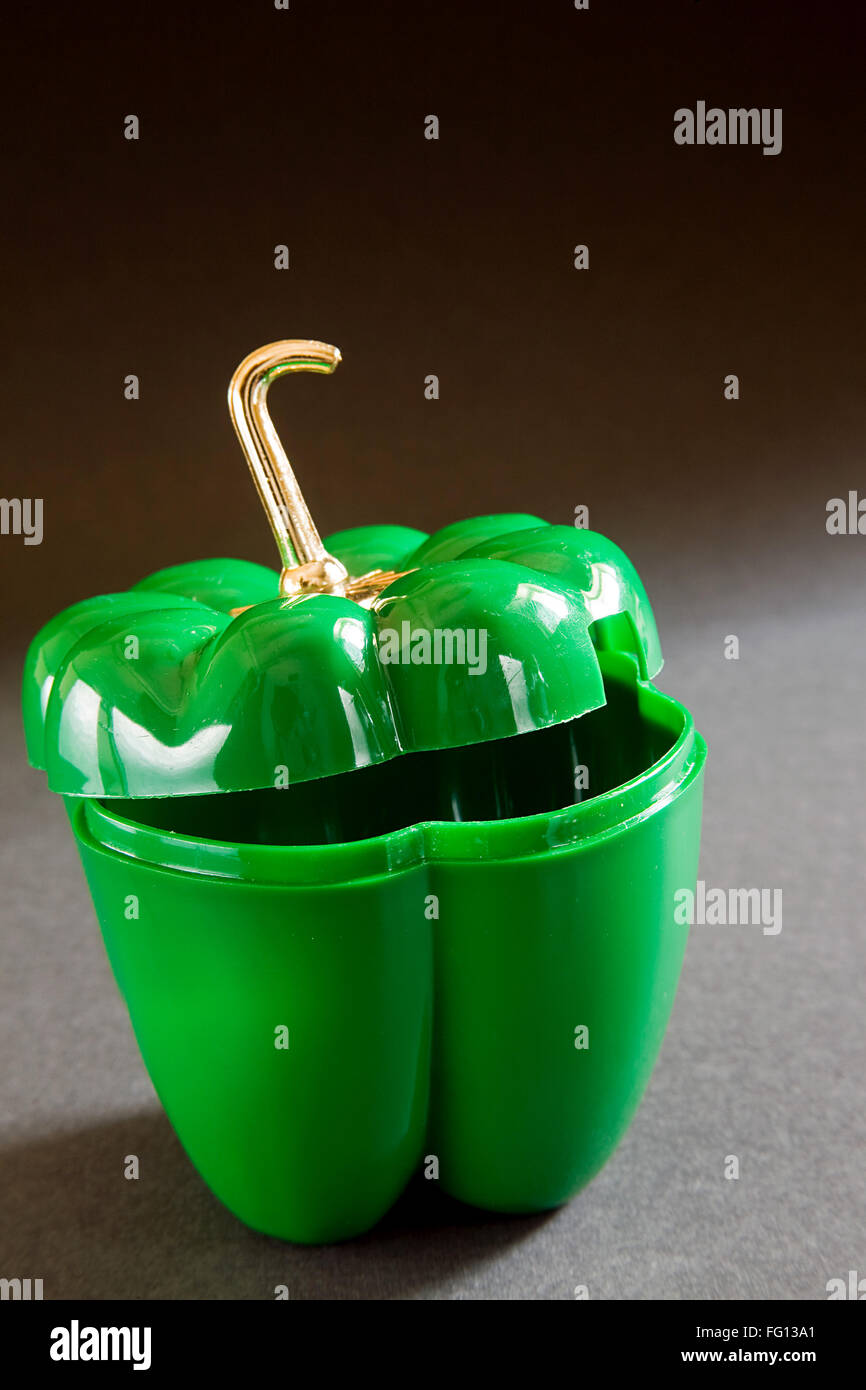 Capsicum pickle pot india april 2011 Stock Photo - Alamy