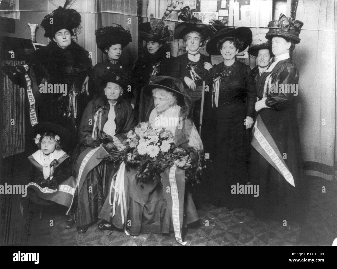 WOODHULL & CLAFLIN, 1922. /nSeated front row: Victoria Claflin Woodhull ...