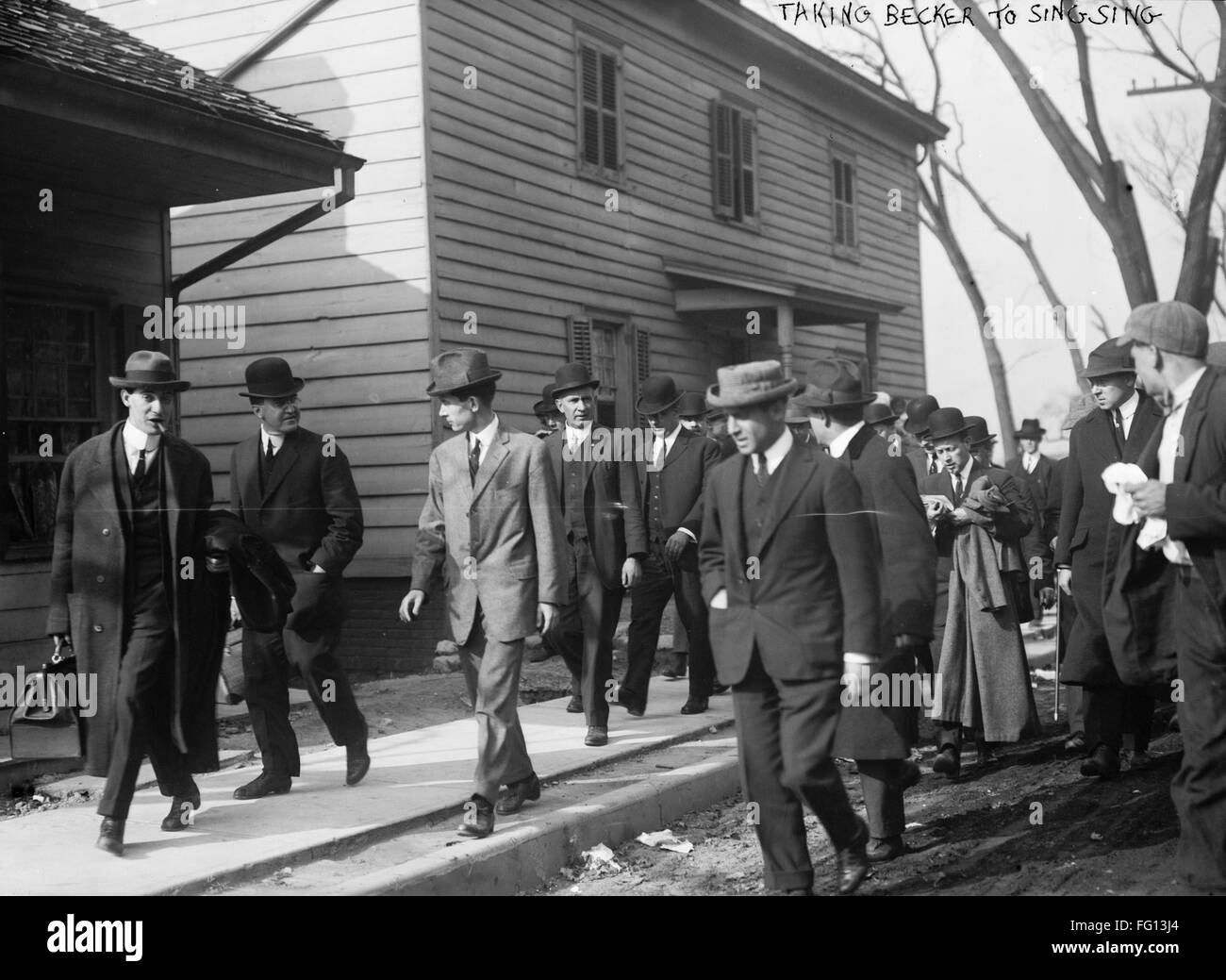 CHARLES BECKER (1869-1915)./nAmerican police officer. Photographed ...