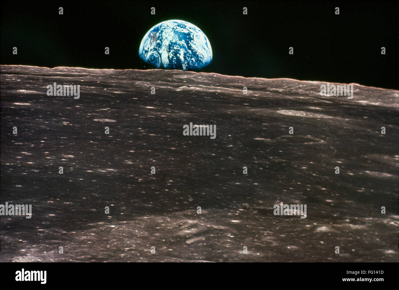 APOLLO 11: EARTH, 1969. /nPhotograph taken from the Apollo 11 ...