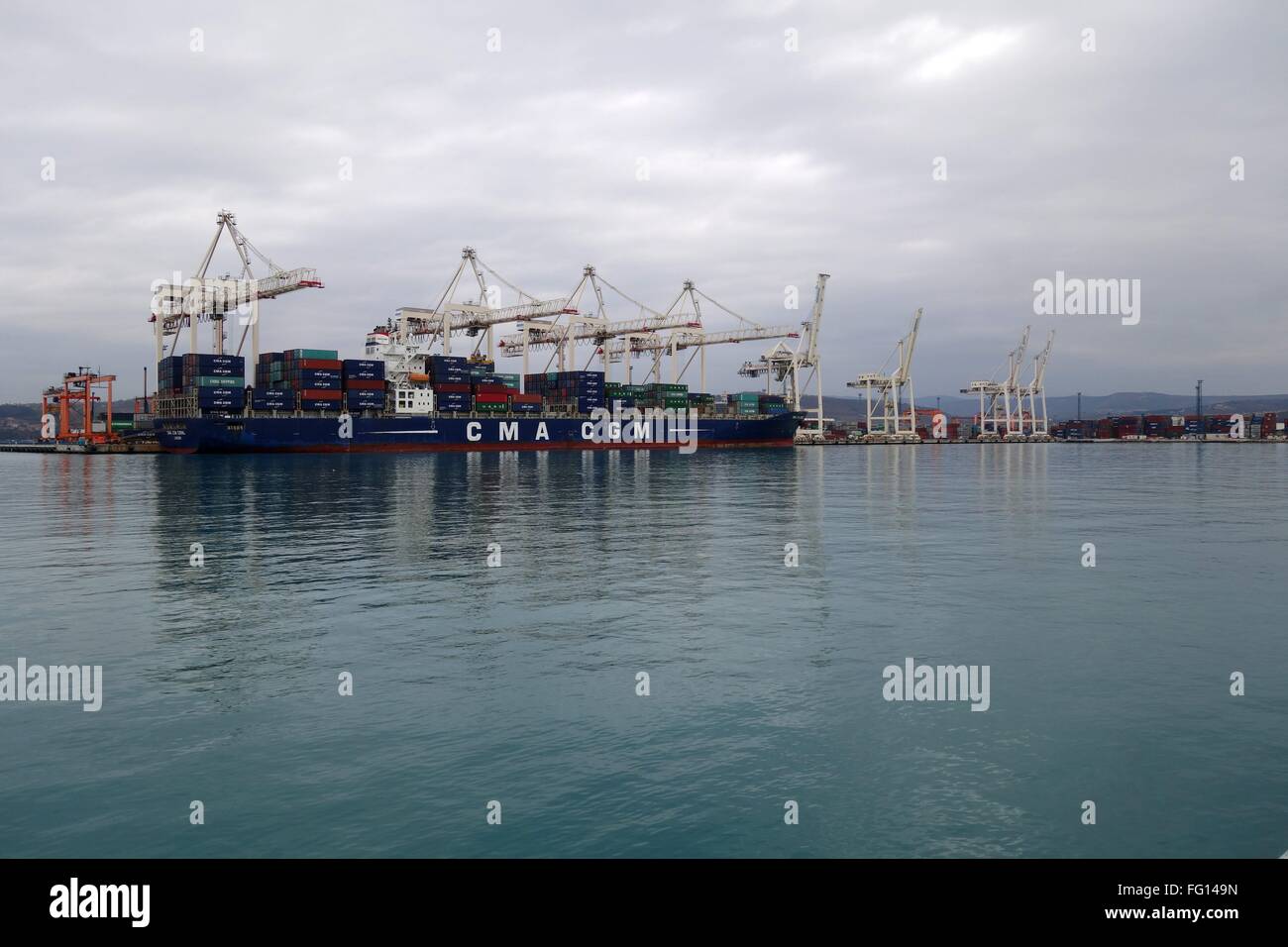 Slovenia - Koper - Port Stock Photo - Alamy