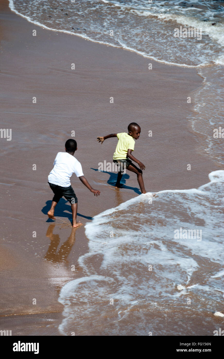 A day at the beach Stock Photo - Alamy