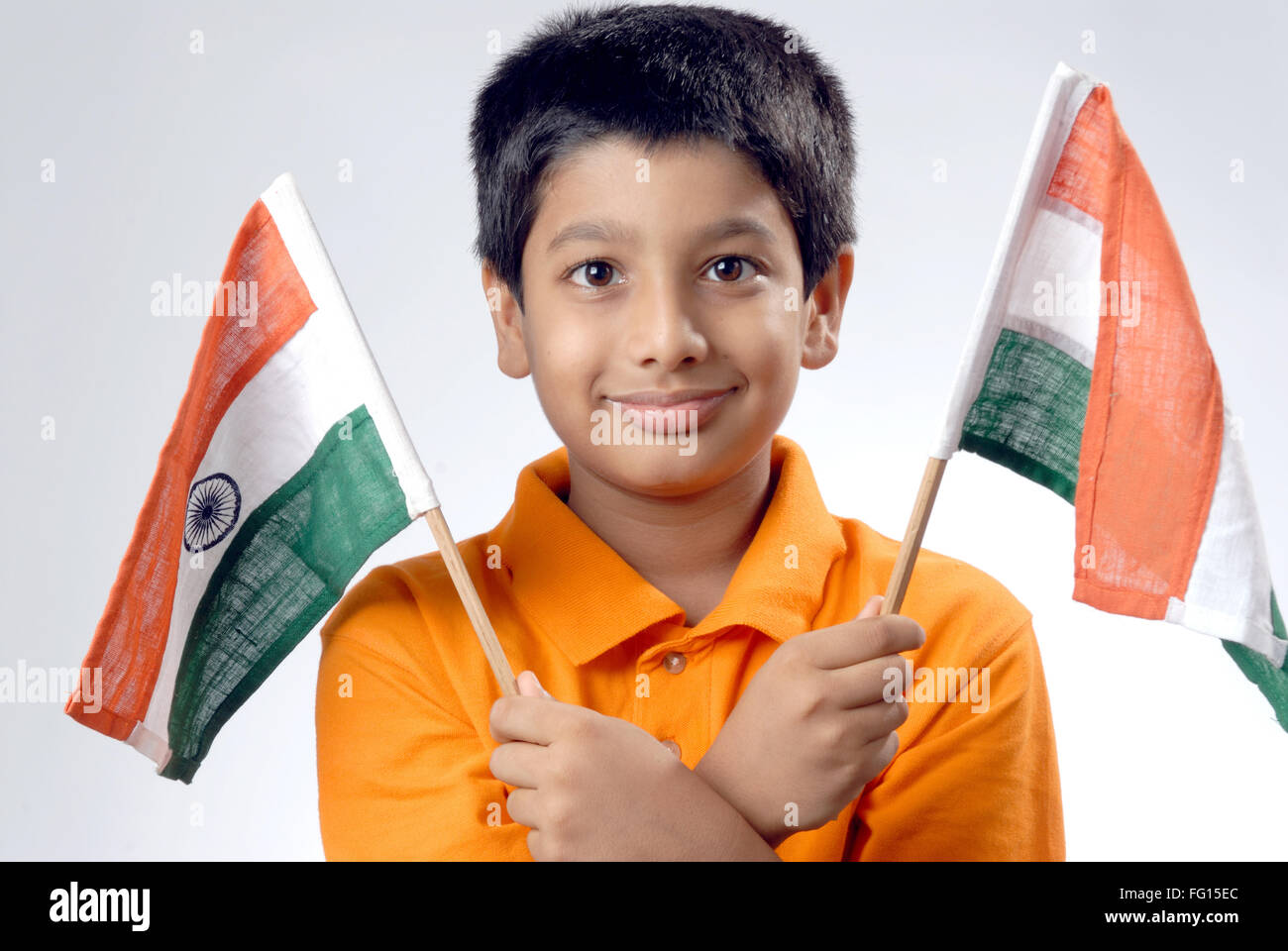 Holding indian national flags hi-res stock photography and images - Alamy