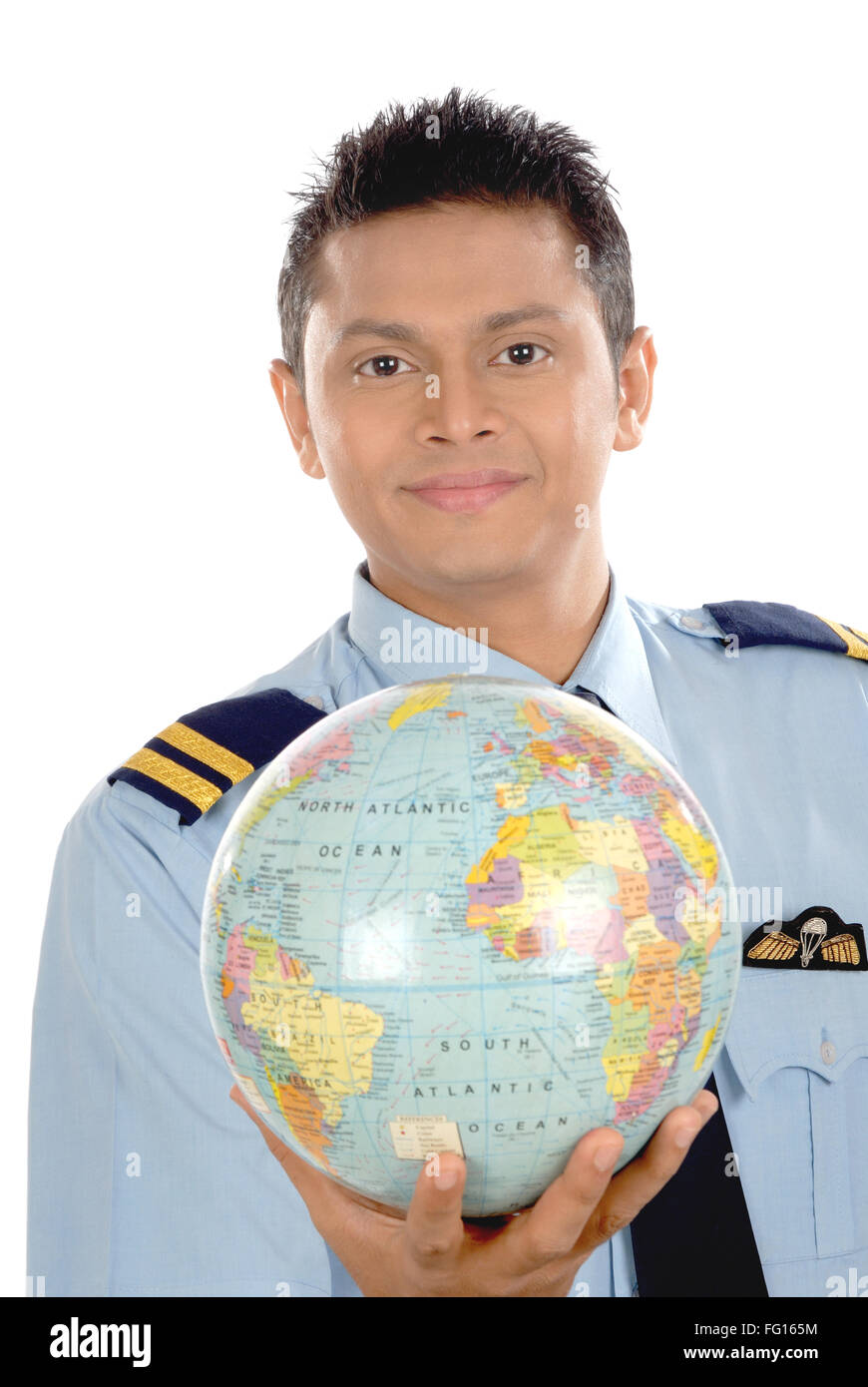 Indian man pilot hi-res stock photography and images - Alamy