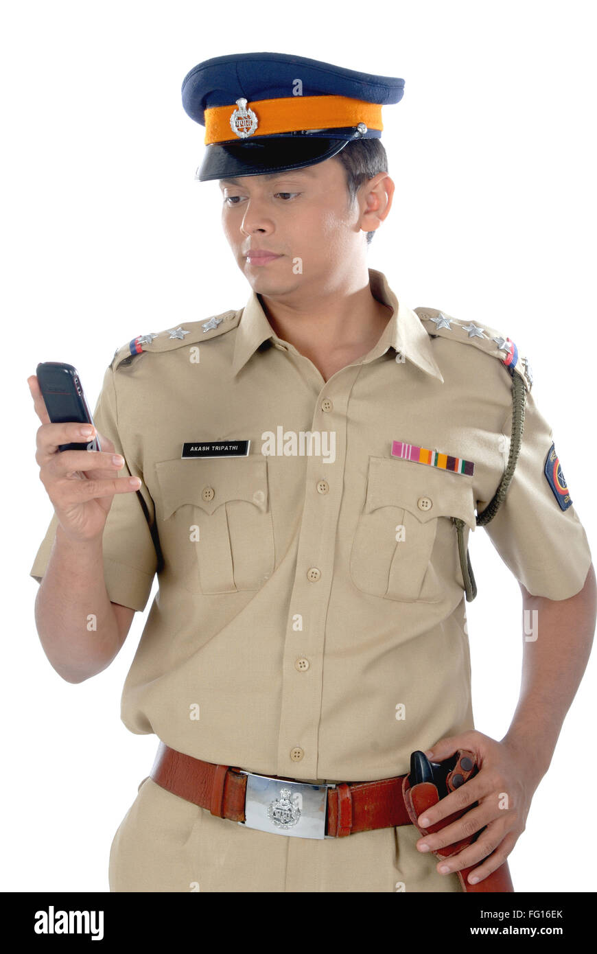 India police inspector hi-res stock photography and images - Alamy