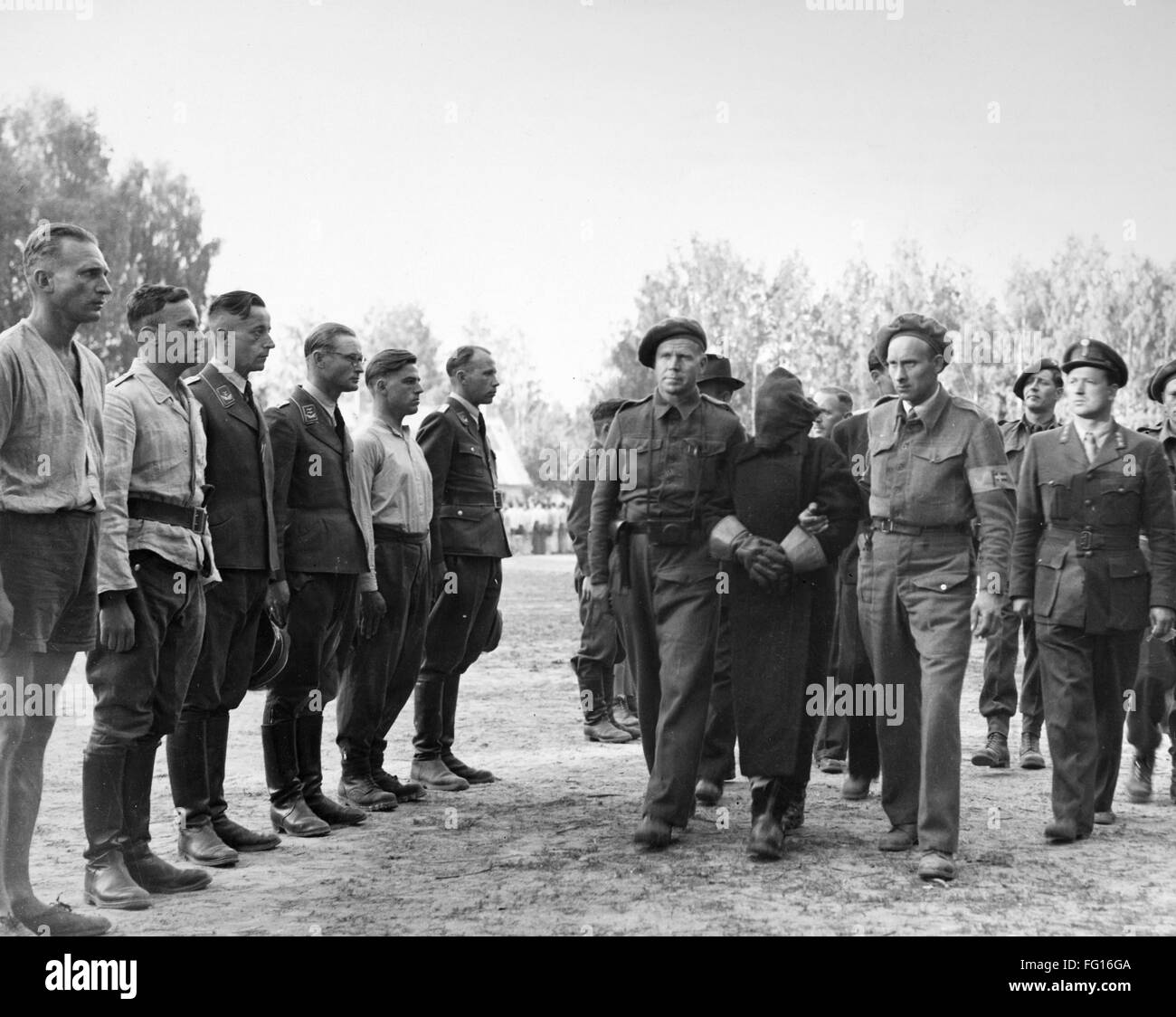 WORLD WAR II: INTELLIGENCE. /nAllied intelligence troops with a secret ...