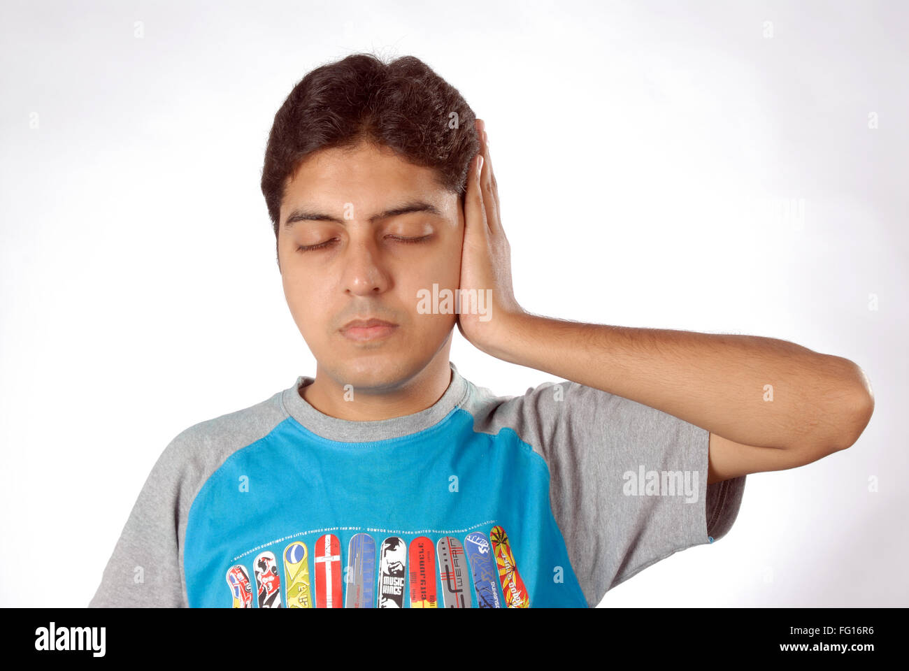 Left ear hi-res stock photography and images - Alamy