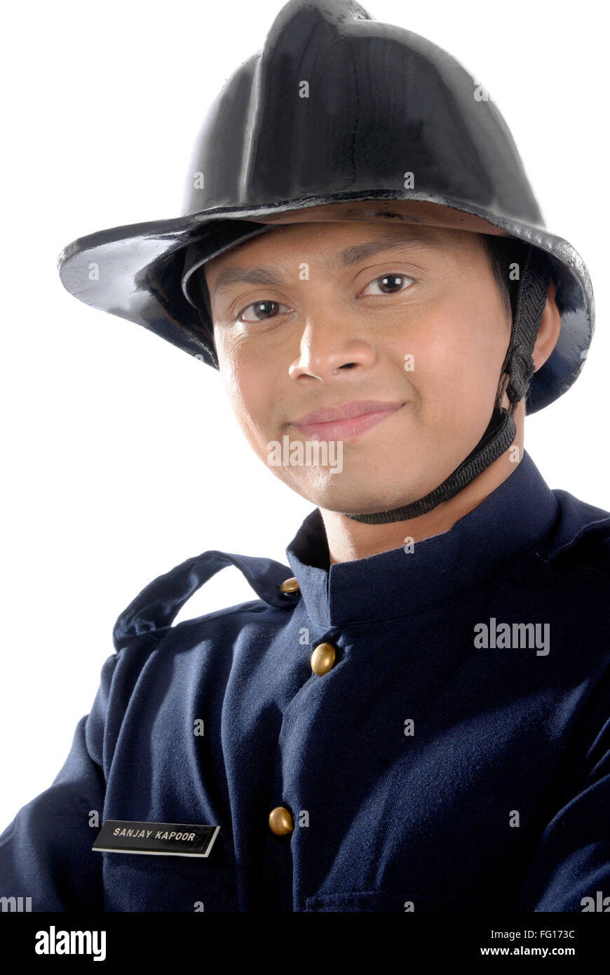 Fireman uniform india hi-res stock photography and images - Alamy