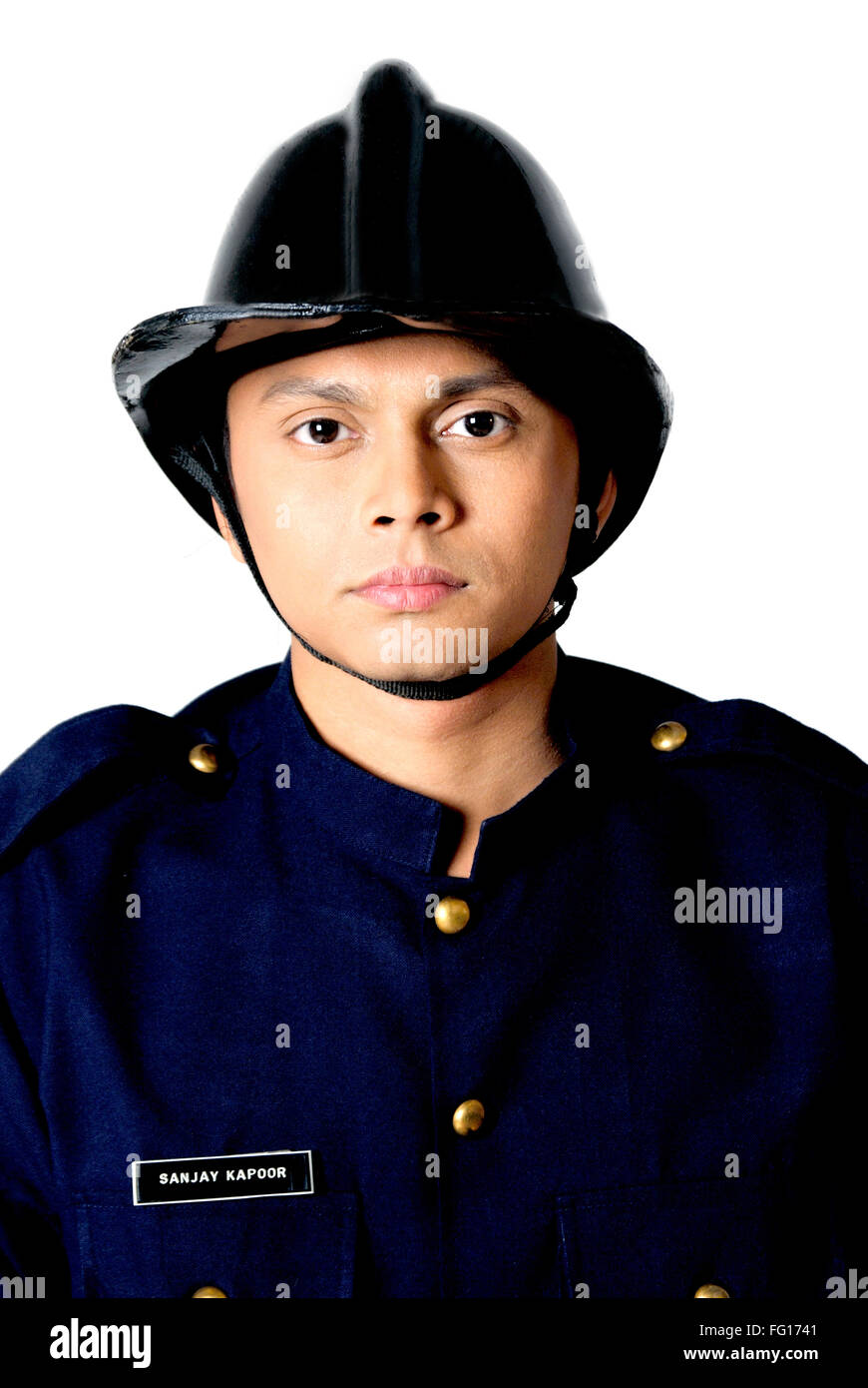 Fireman uniform india hi-res stock photography and images - Alamy