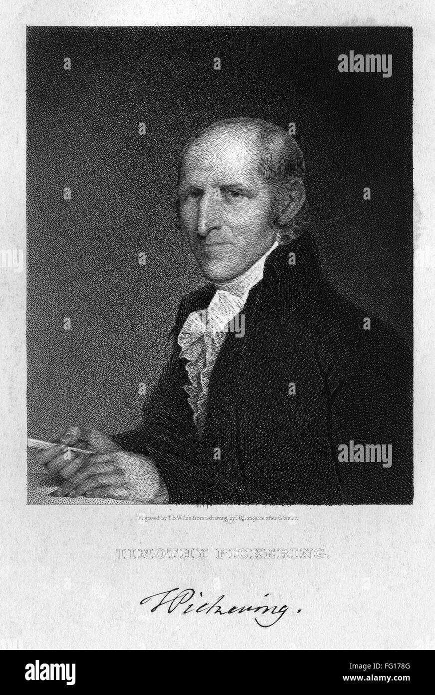 TIMOTHY PICKERING /n(1745-1829). American politician, Secretary of the ...