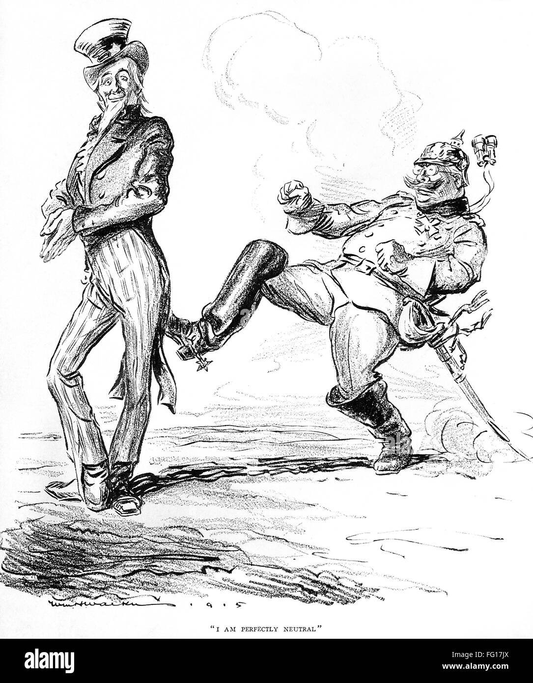 Kaiser wilhelm cartoon High Resolution Stock Photography and Images - Alamy