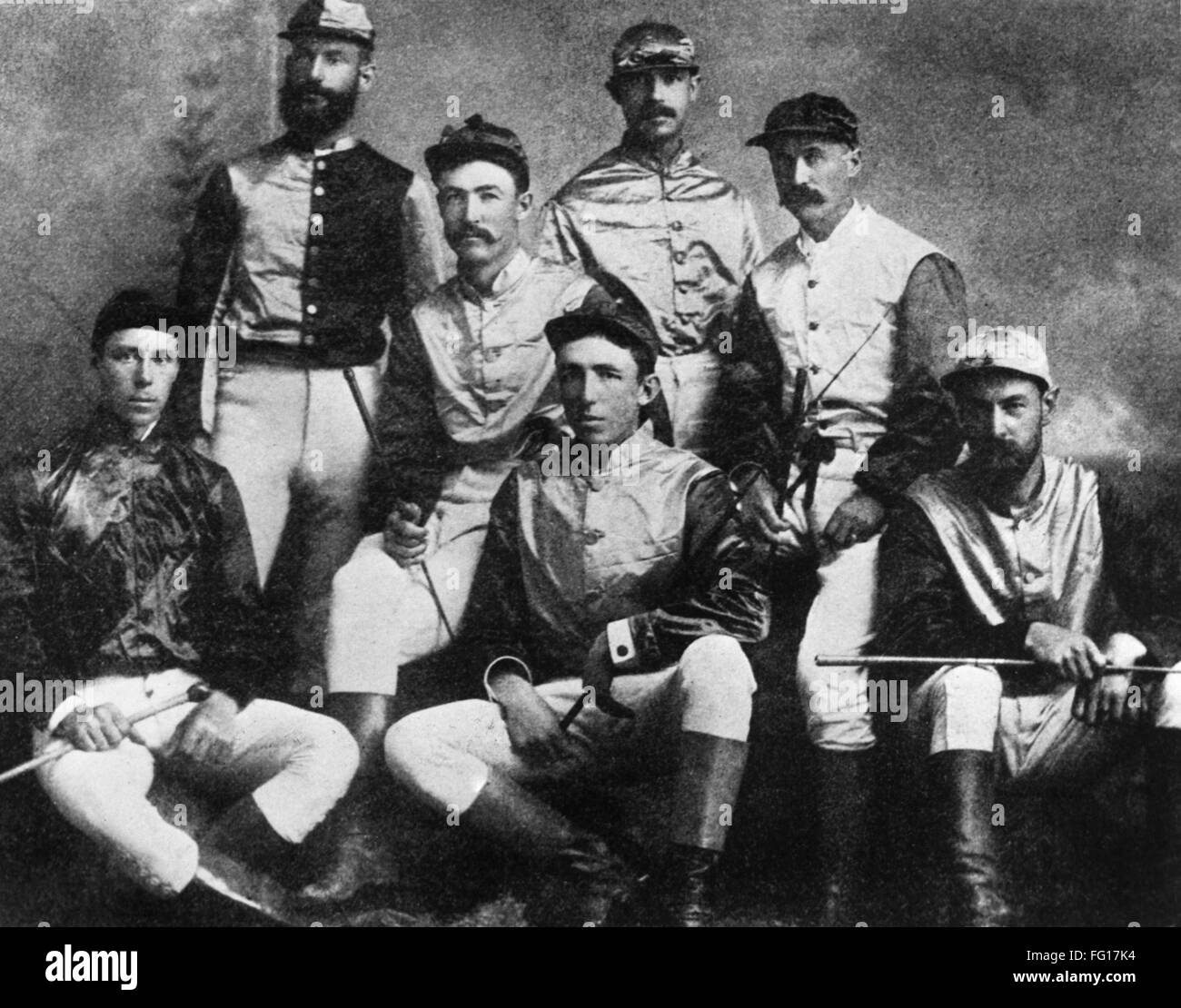 CHEYENNE CLUB: RIDERS. /nMembers of the Cheyenne Club in Cheyenne ...