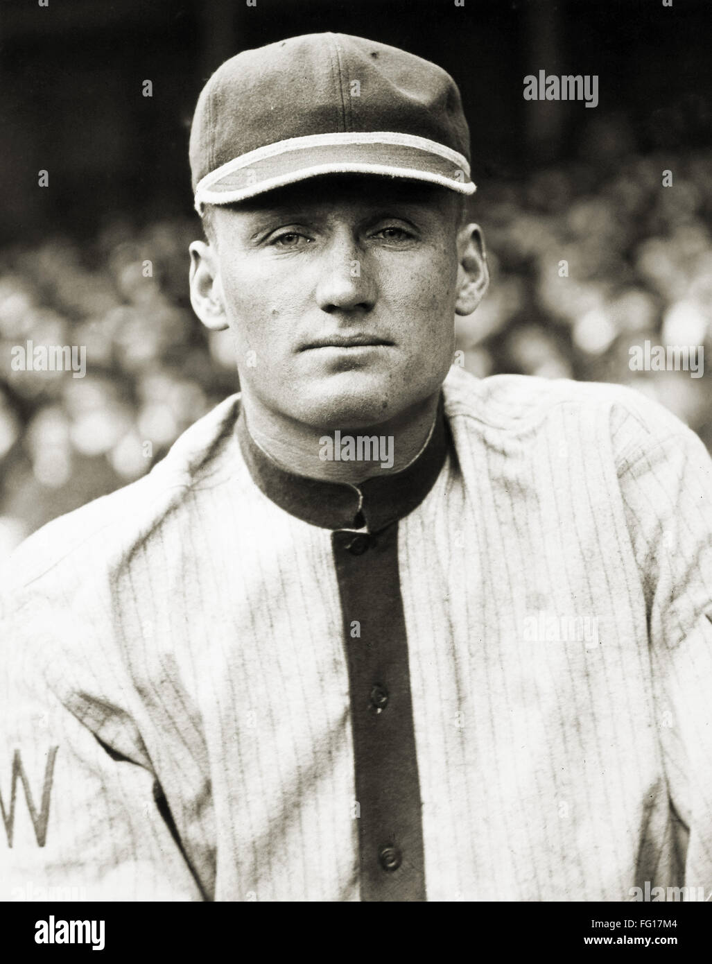 WALTER PERRY JOHNSON /n(1887-1946). American baseball player Stock ...