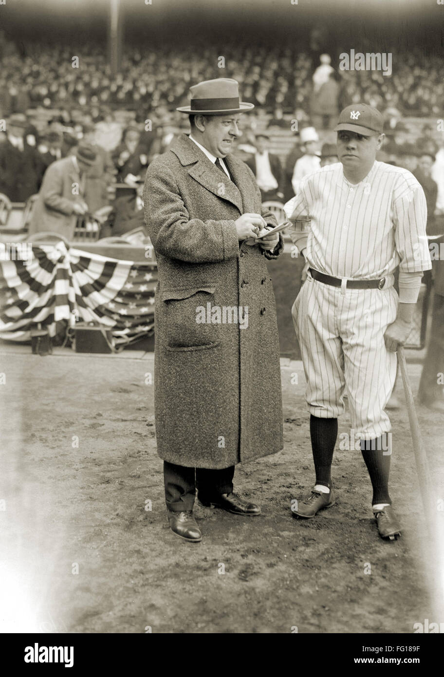 GEORGE H. RUTH (1895-1948). /nKnown as Babe Ruth. American professional ...