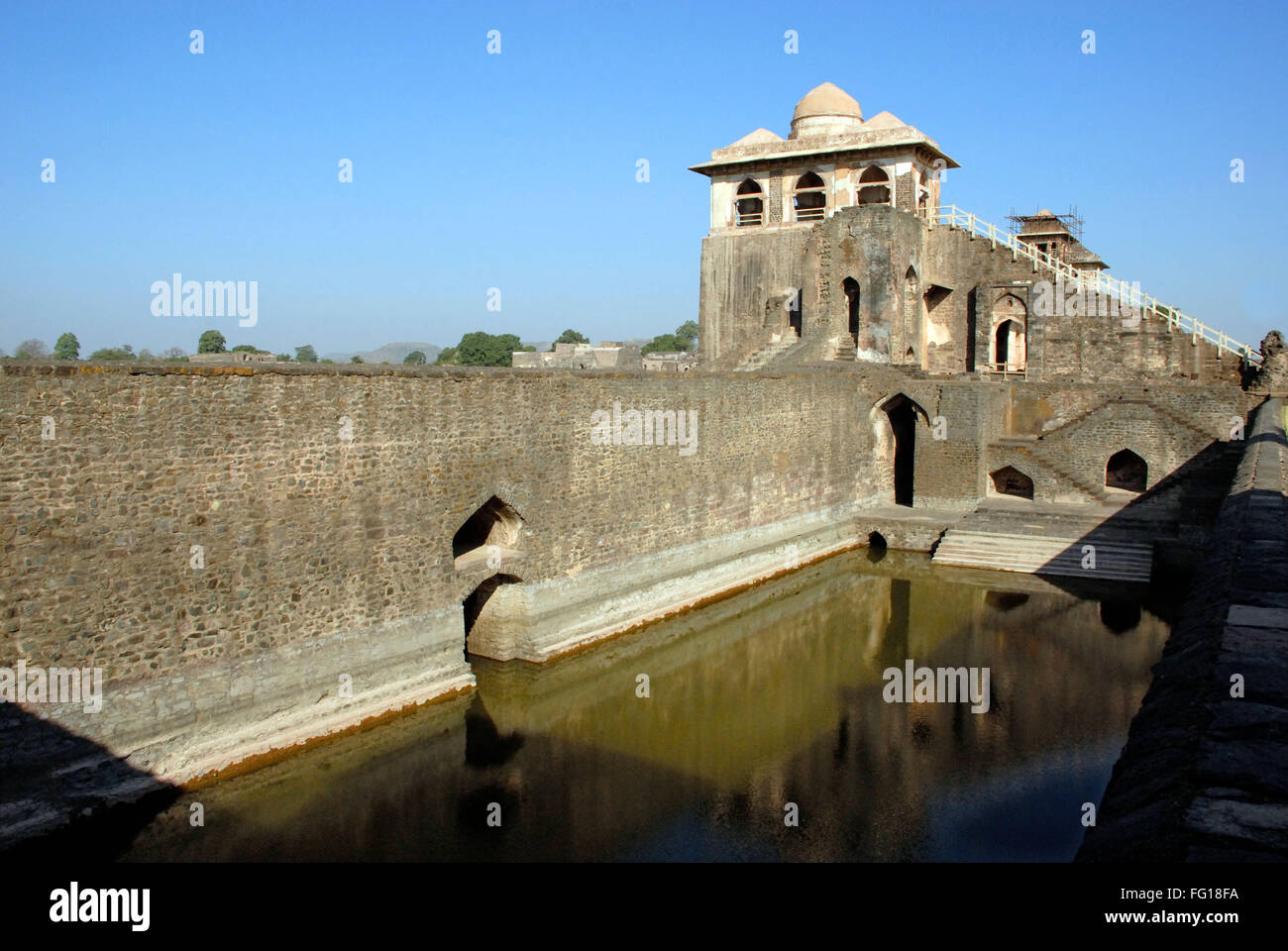 Jahaz Mahal , Mahal , Mandu , District Dhar , Madhya Pradesh , India ...