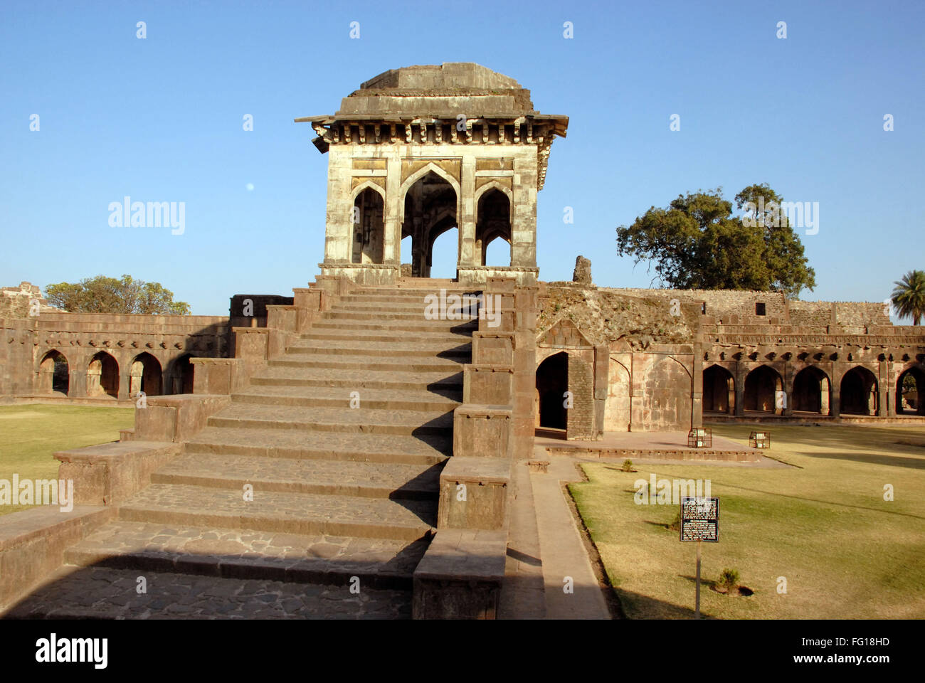 Ashrafi Mahal , Mandu , District Dhar , Madhya Pradesh , India Stock ...